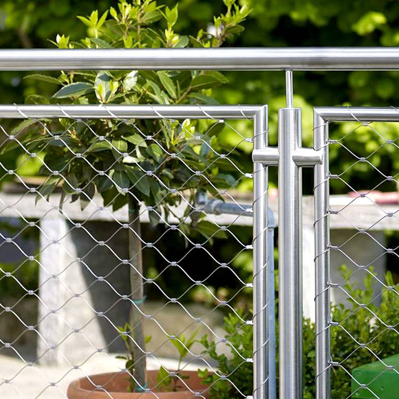 聚隆河道栏杆扶手不锈钢绳防护网栈道桥栏杆专用不锈钢绳网|价格|厂家|多少钱-全球塑胶网